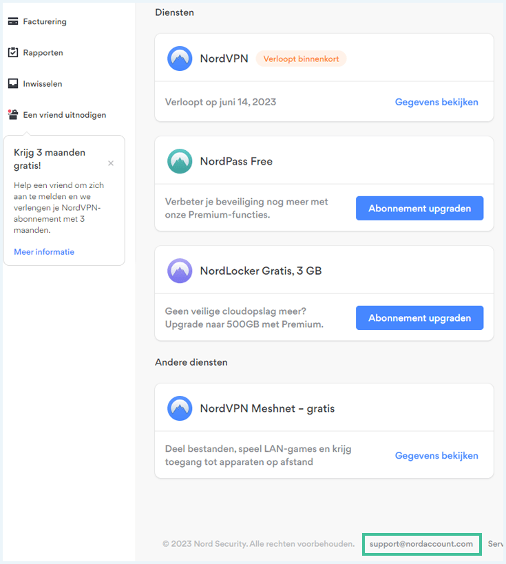 NordVPN opzeggen en je geld terugkrijgen: een stappenplan