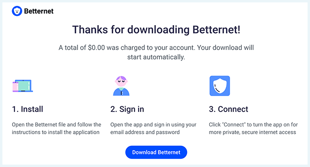 Betternet VPN Review (2026): gratis, maar beperkt en onveilig