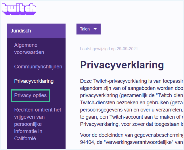 Wat weet Twitch over mij? | VPNGids